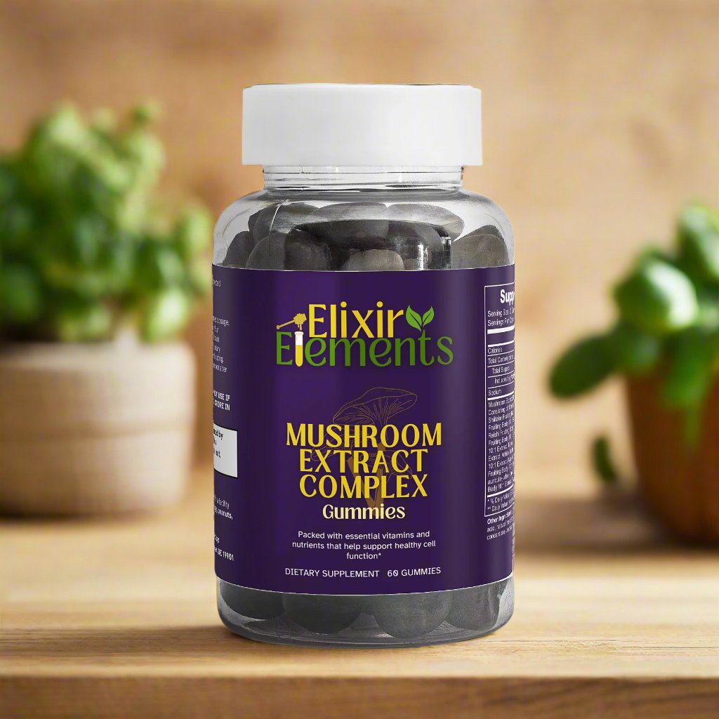 Mushroom Extract Complex Gummies – Elixir Elements